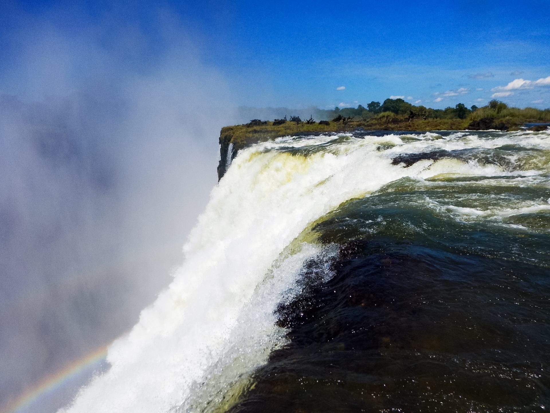 Devils Pond Victoria Falls The Devil's Pool, Victoria Falls