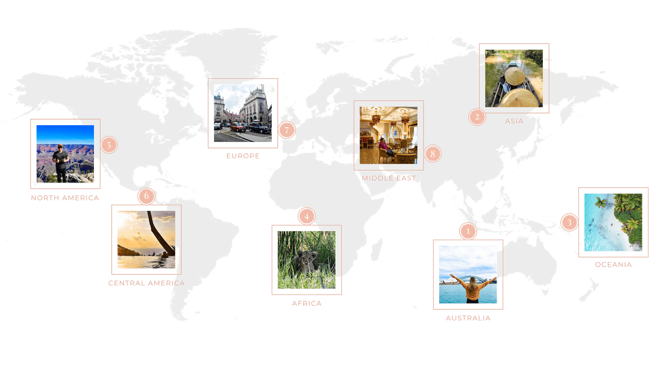 Destinations Around The World | Explore Shaw