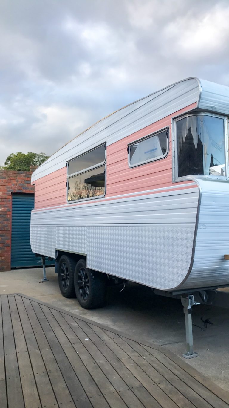 How To Renovate A Vintage Caravan: The Outside - Explore Shaw